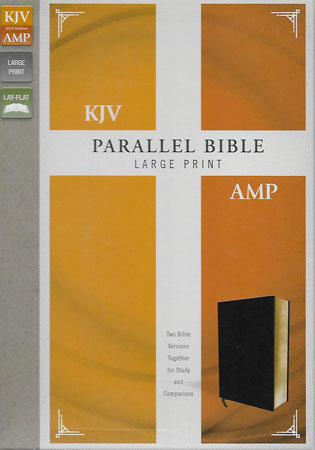 KJV/Amplified Parallel Bible, Large print - LEF-Beautifulbooks